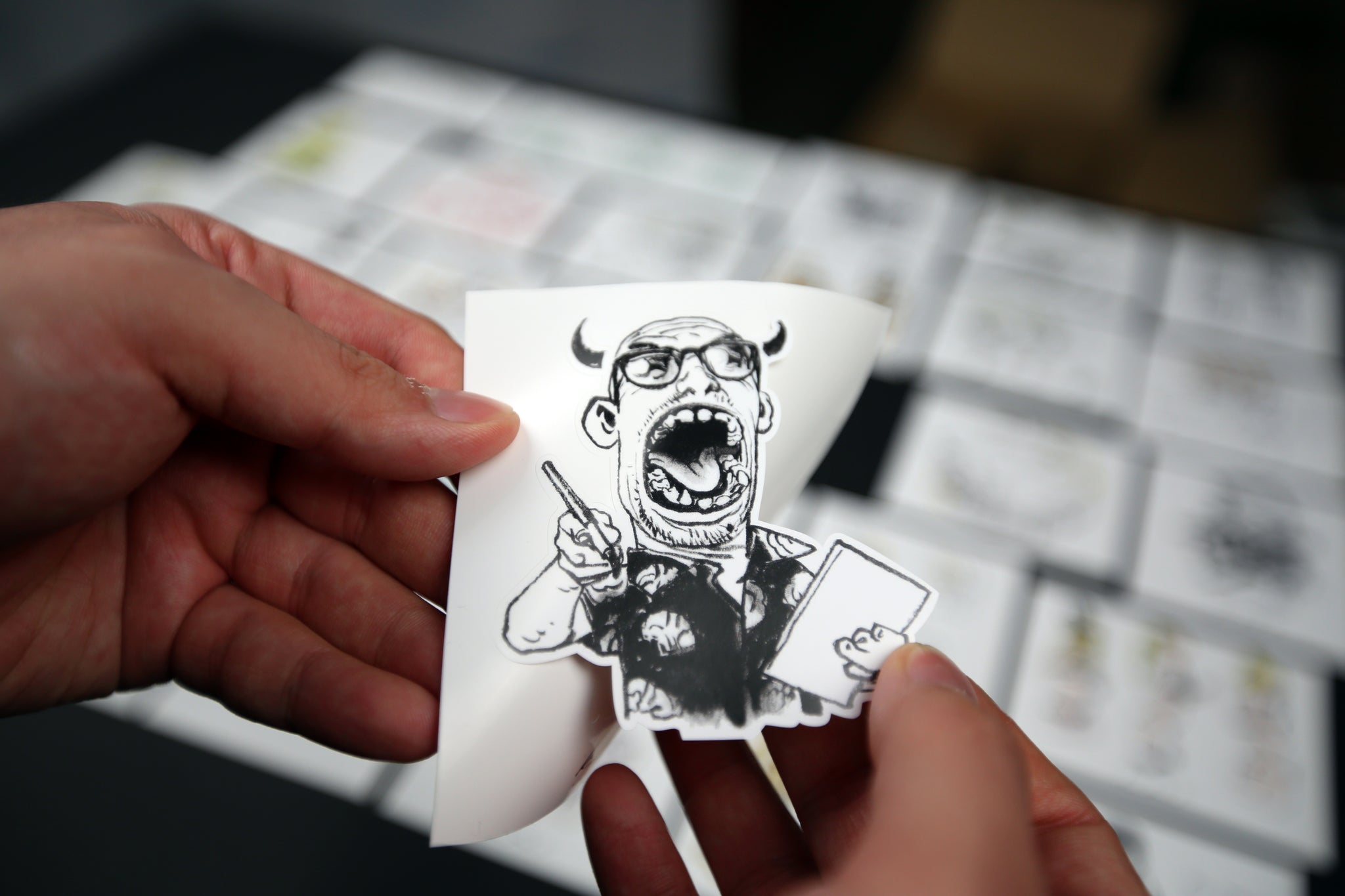 KJG Museum Sticker set – Kim Jung Gi US