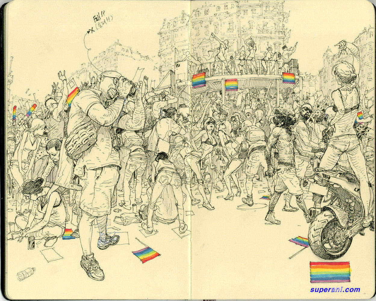 2013 Sketchbook Kim Jung Gi Us 8907